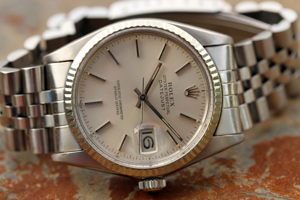 SOLD 1980 Rolex DateJust 36mm Box And Papers 16014 On Jubilee Lunar SOLD 1980 Rolex DateJust 36mm Box And Papers 16014 On Jubilee Lunar