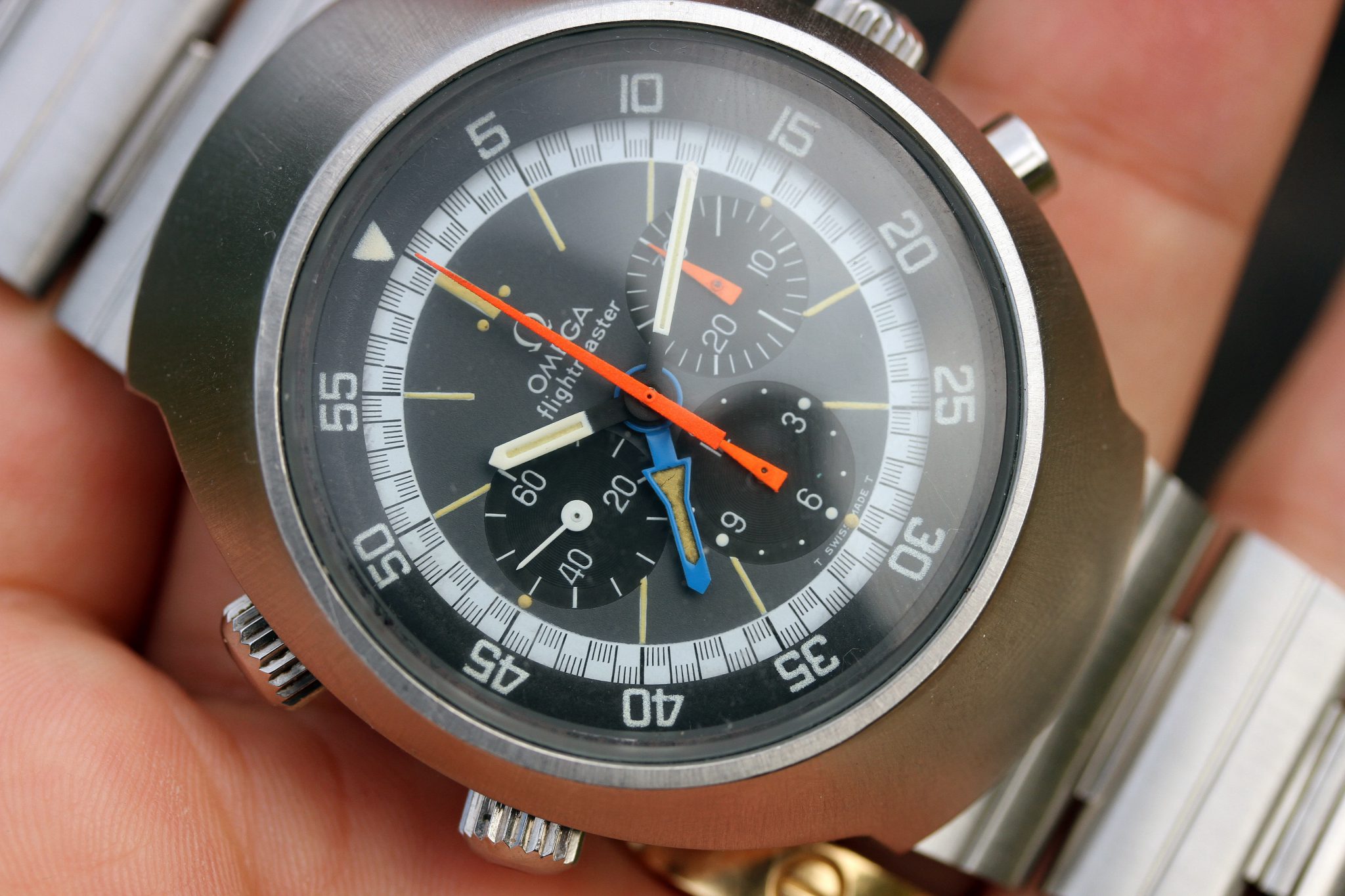 1971 Omega Flightmaster ref. 145.026 - Lunar Oyster - Buying and Selling