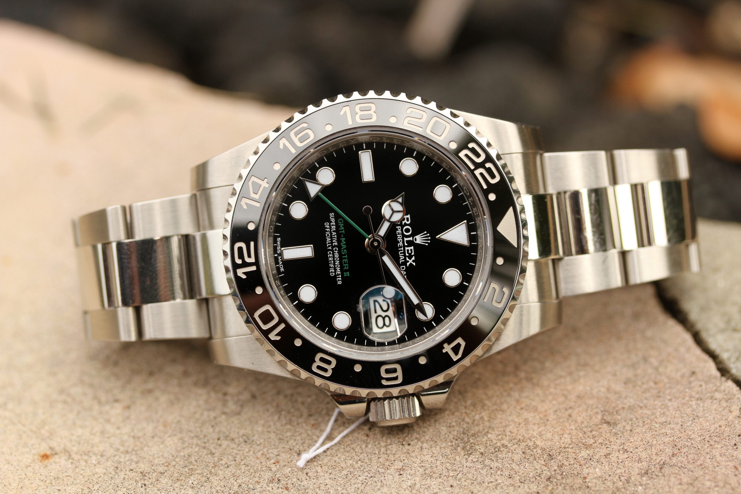 2018 Rolex GMT Master II Ref 116710N All Black Ceramic Bezel Box