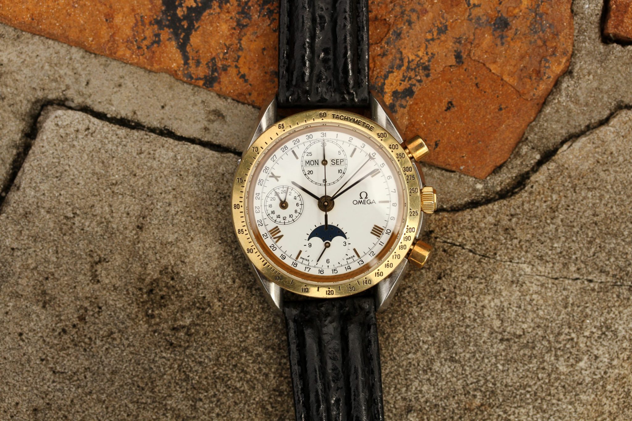1993 Omega Speedmaster Triple Date Moonphase ref. 3330.20 - Lunar ...