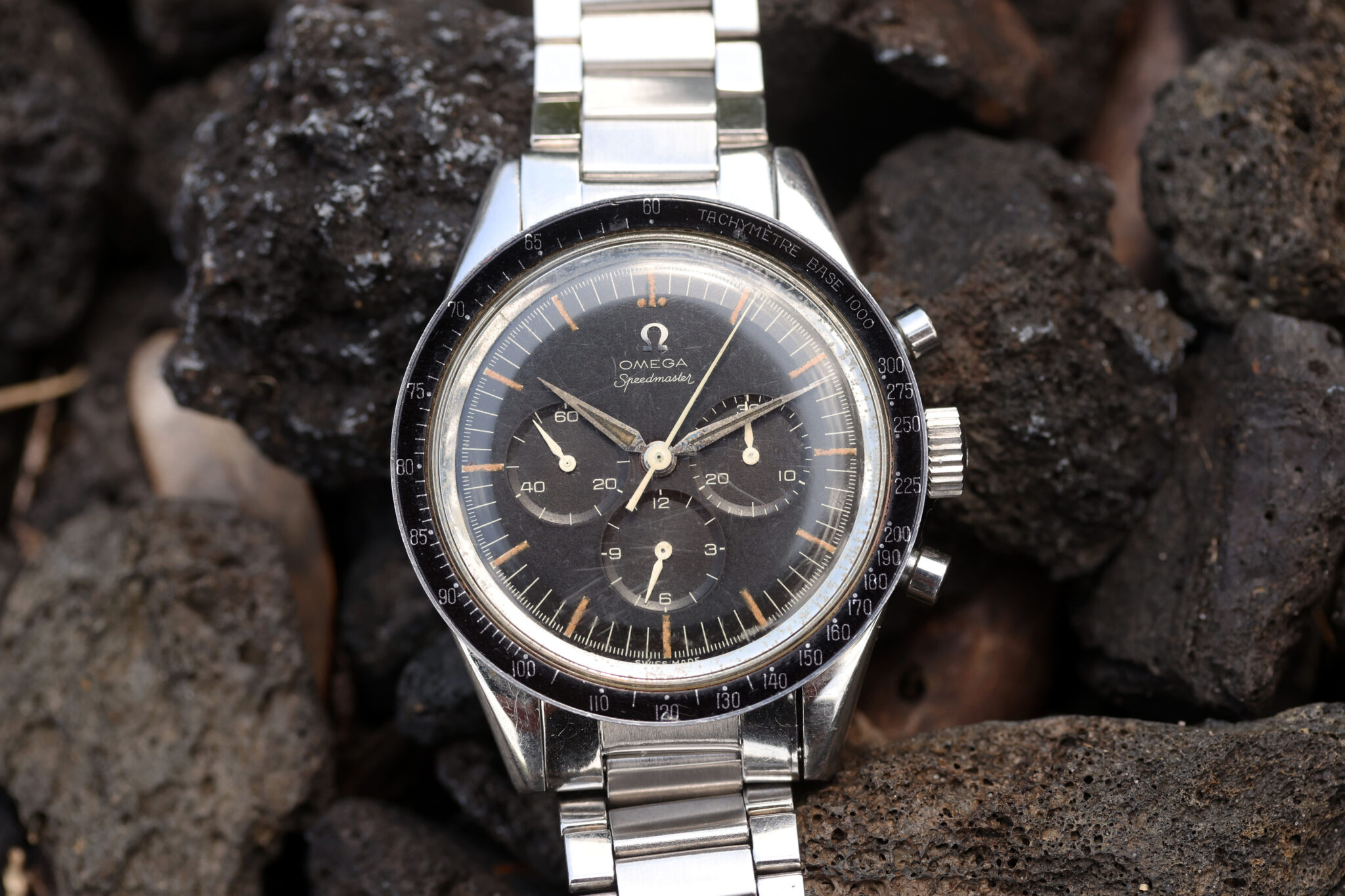 1959 Omega Speedmaster ref. 2915-3 "Black Base 1000, with Extract ...