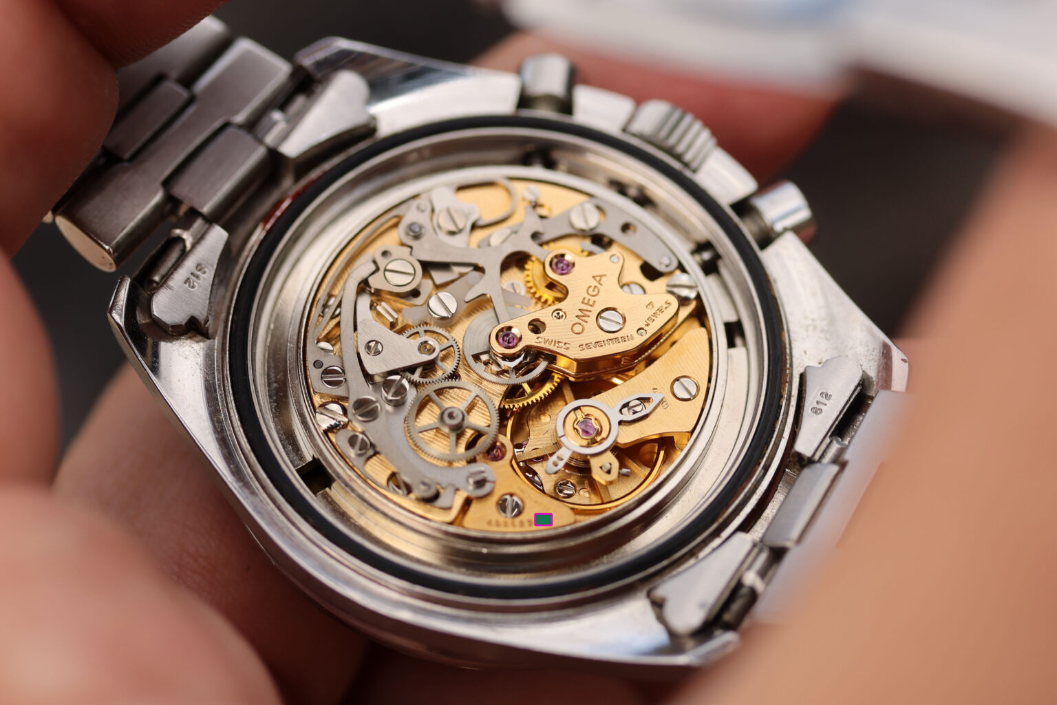 1990 Omega Speedmaster Moonwatch ref. 3590.50 Yellow Patina, Unpolished ...