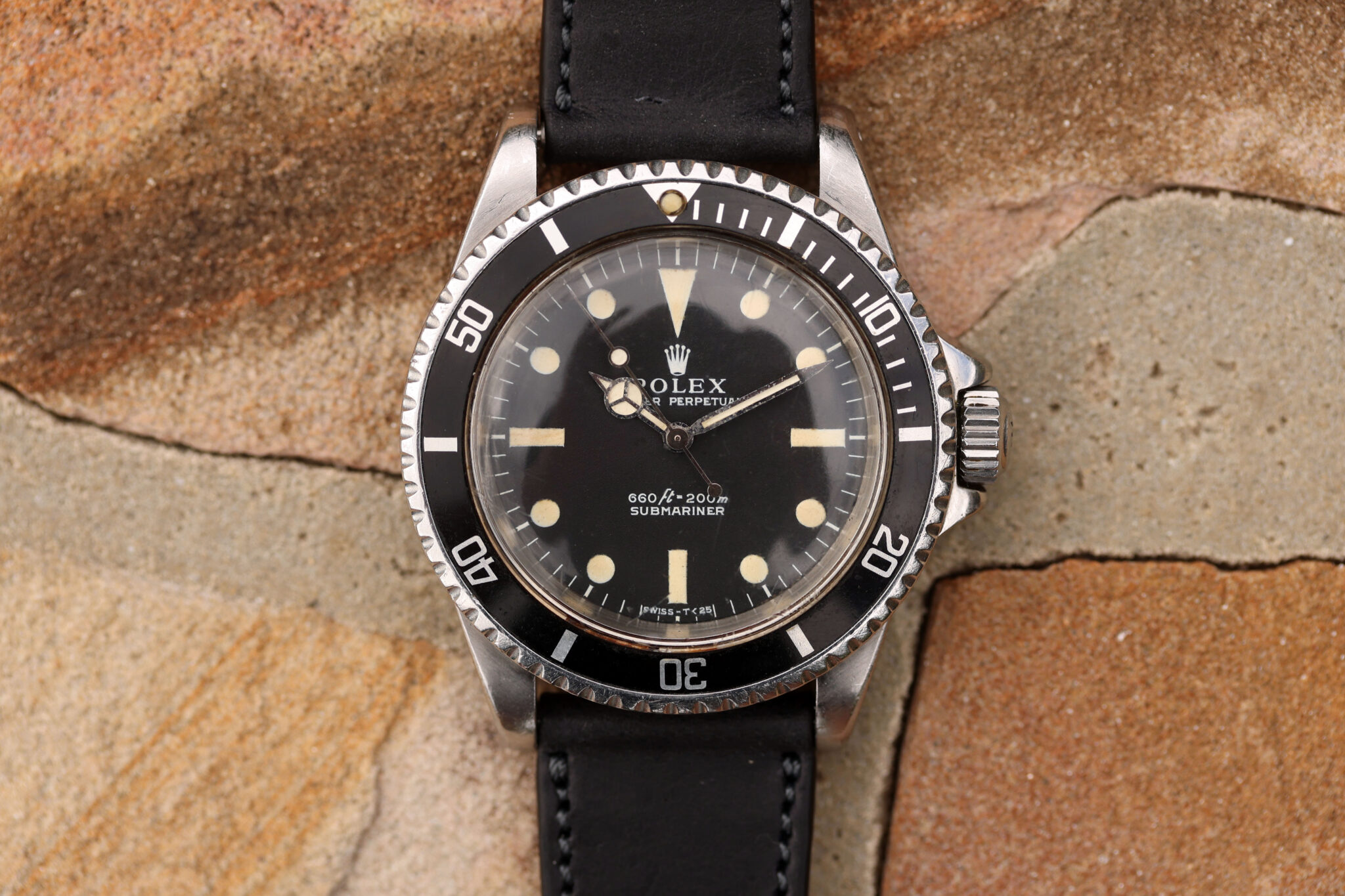 1973 Rolex Submariner No-Date ref. 5513 "Serif Dial on Strap" - Lunar ...