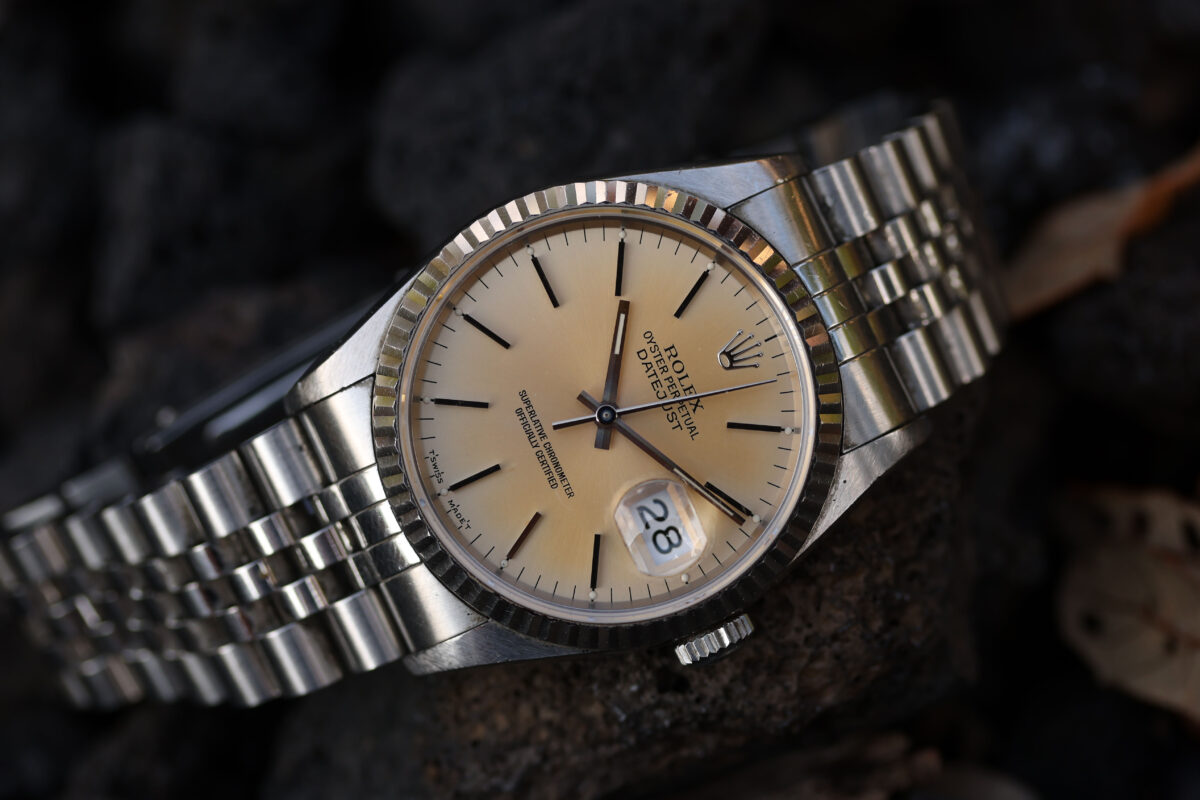 1993 Rolex DateJust ref. 16234 with Tropical Dial - Lunar Oyster ...