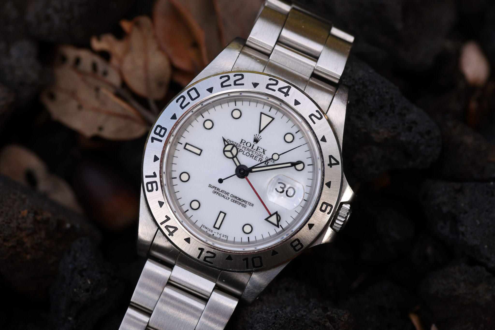 1993 Rolex Explorer 2 ref. 16570 "Polar White with Patina, Papers ...