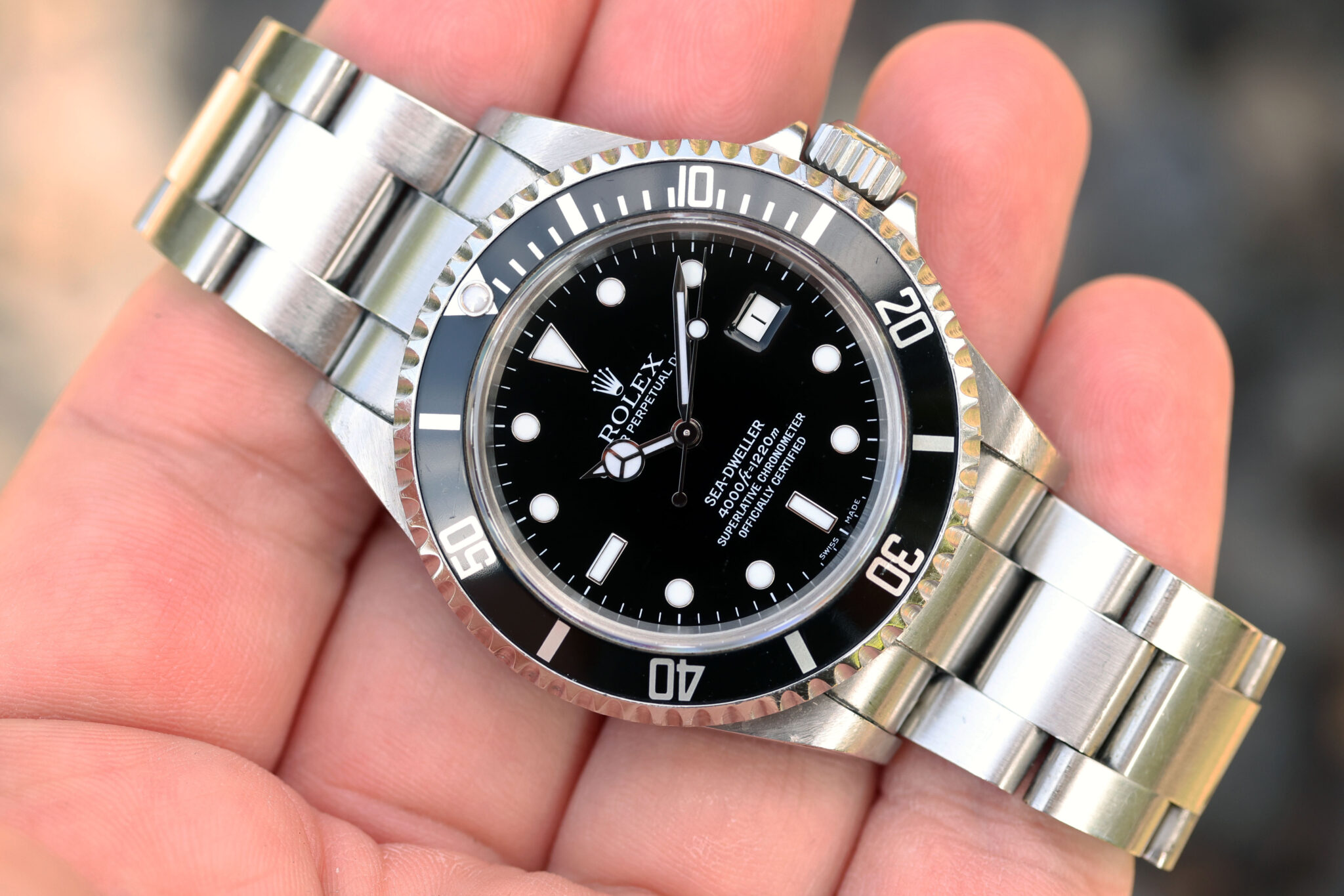 2006 Rolex Sea-Dweller ref. 16600 No-Lug-Holes Case - Lunar Oyster ...