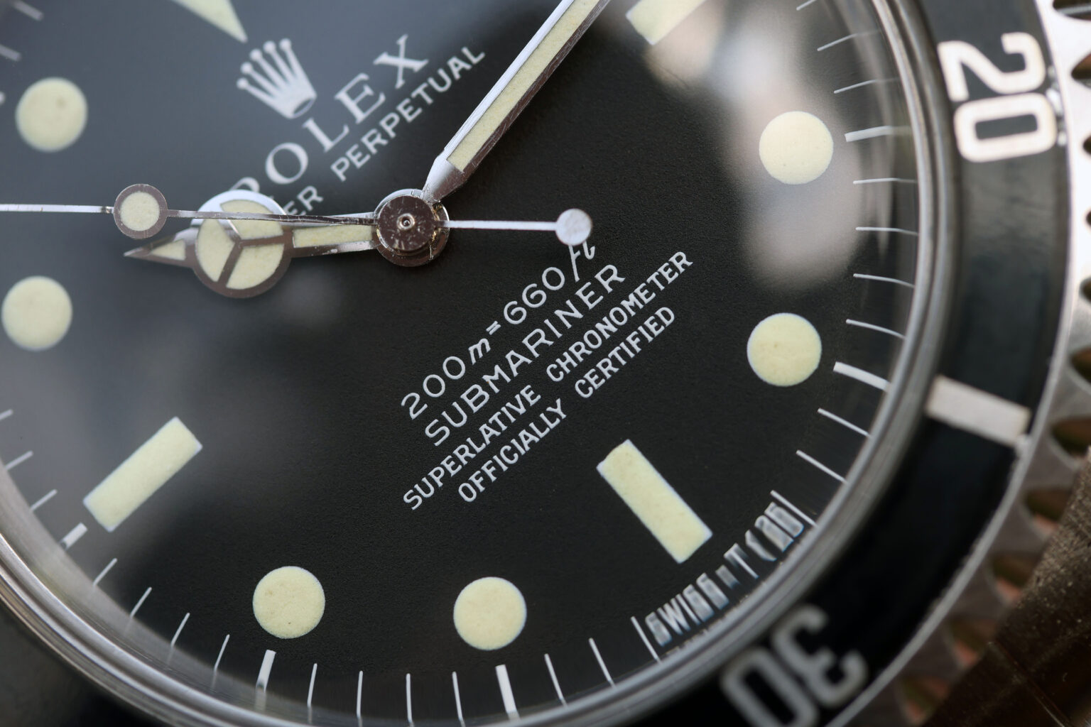 1967 Rolex Submariner ref. 5512 "Meters First Neat Fonts" Dial - Lunar ...