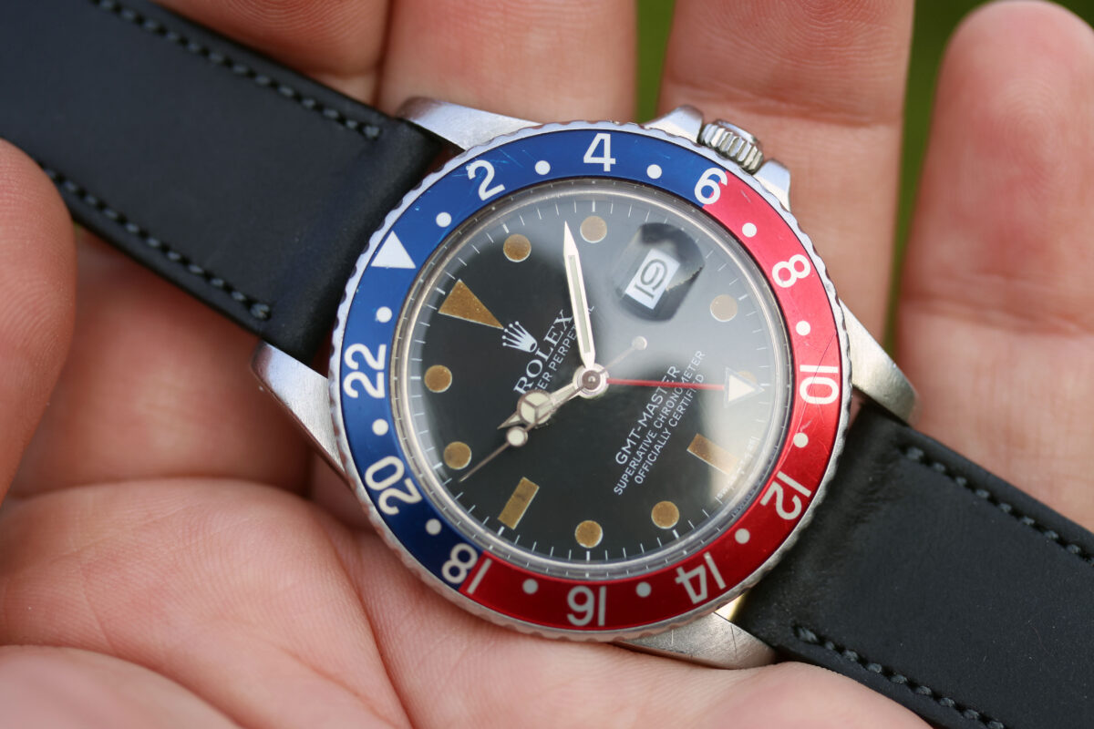 1981 Rolex GMT-Master ref. 16750 "Matte Dial, Heavy Patina, Pepsi ...