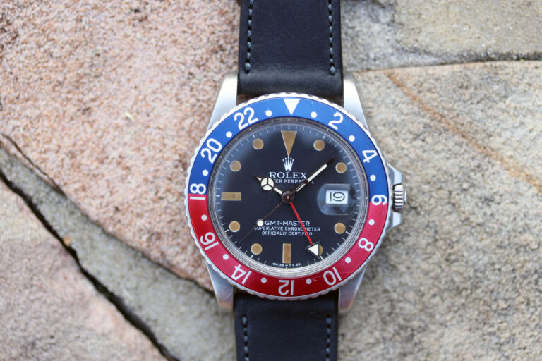 1981 Rolex GMT-Master ref. 16750 "Matte Dial, Heavy Patina, Pepsi ...