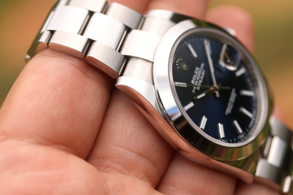 2022 Rolex DateJust ref. 126300 Bright Blue Dial, Full Set - Lunar ... 2022 Rolex DateJust ref. 126300 Bright Blue Dial, Full Set - Lunar ...
