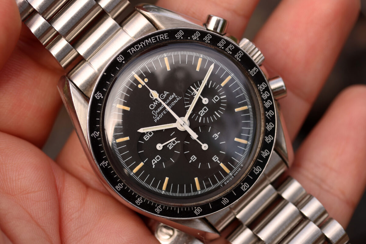 1989 Omega Speedmaster Moonwatch ref. 3590.50 “Long R, 1450 Bracelet ...