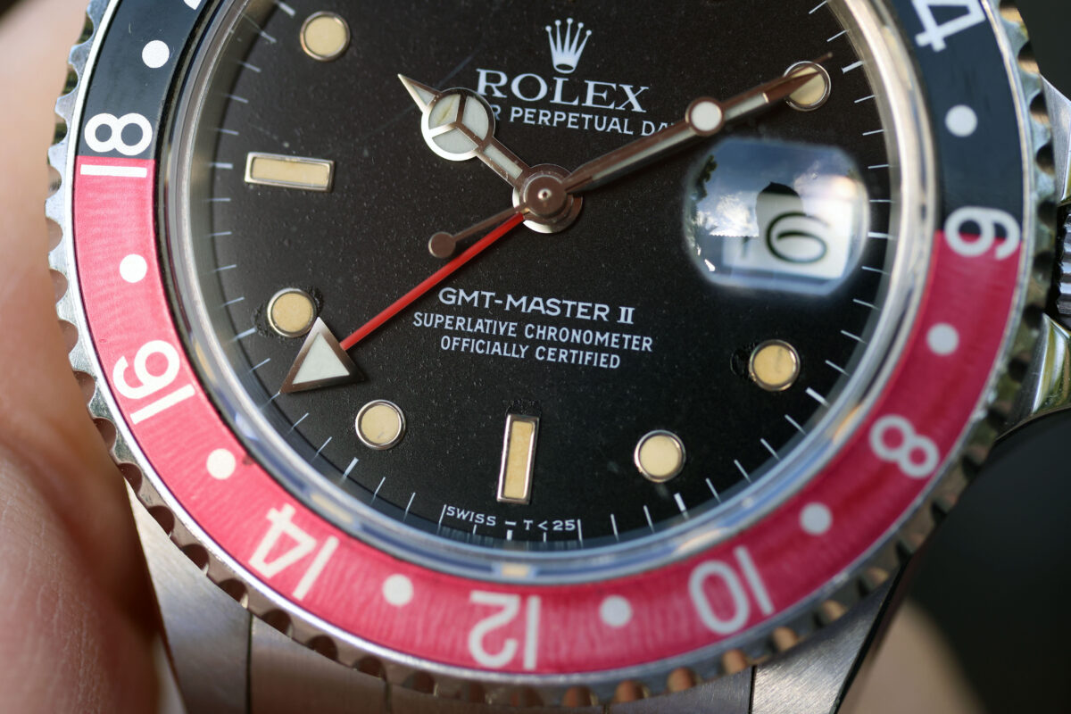 1986 Rolex GMT-Master 2 ref. 16760 “Fat Lady, Vivid Patina” - Lunar Oyster - Buying and Selling
