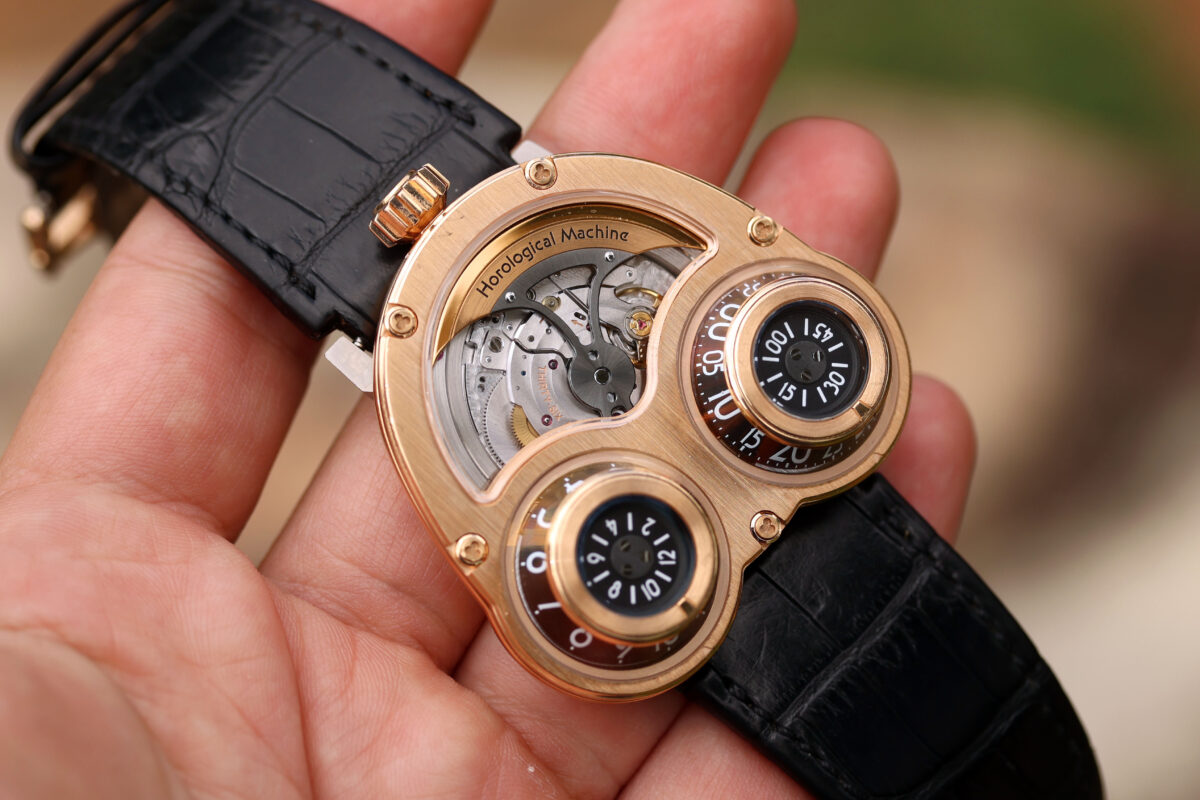 MB&F Horological Machine 3 "HM3 Megawind Frog" in Rose Gold - Lunar ...