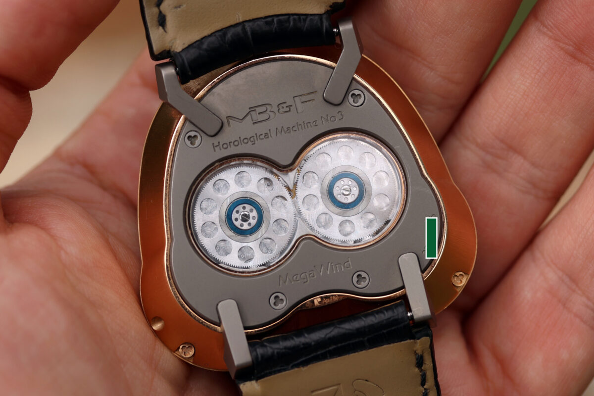 MB&F Horological Machine 3 "HM3 Megawind Frog" in Rose Gold - Lunar ...