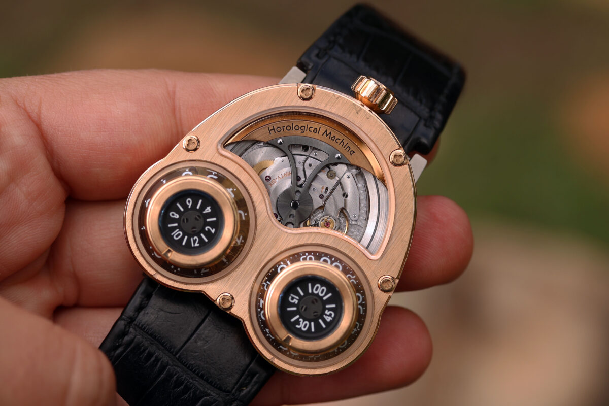 MB&F Horological Machine 3 "HM3 Megawind Frog" in Rose Gold - Lunar ...
