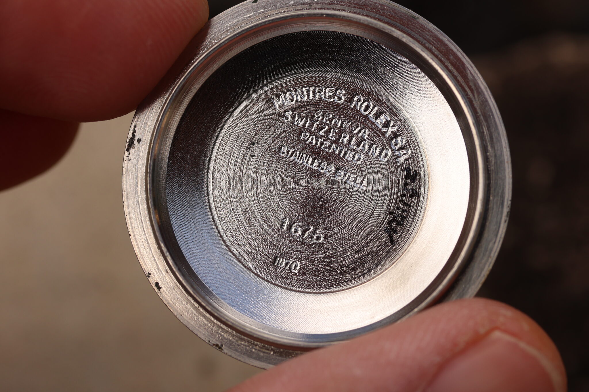 1970 Rolex GMT-Master ref. 1675 “MK1 Long E Dial, Nice Patina” - Lunar ...